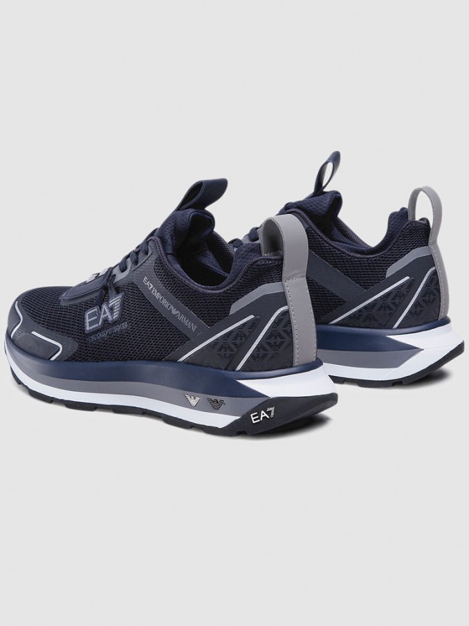 Sneakers Man Navy Blue Ea7 Emporio Armani - X8X089Xk234R378 ...