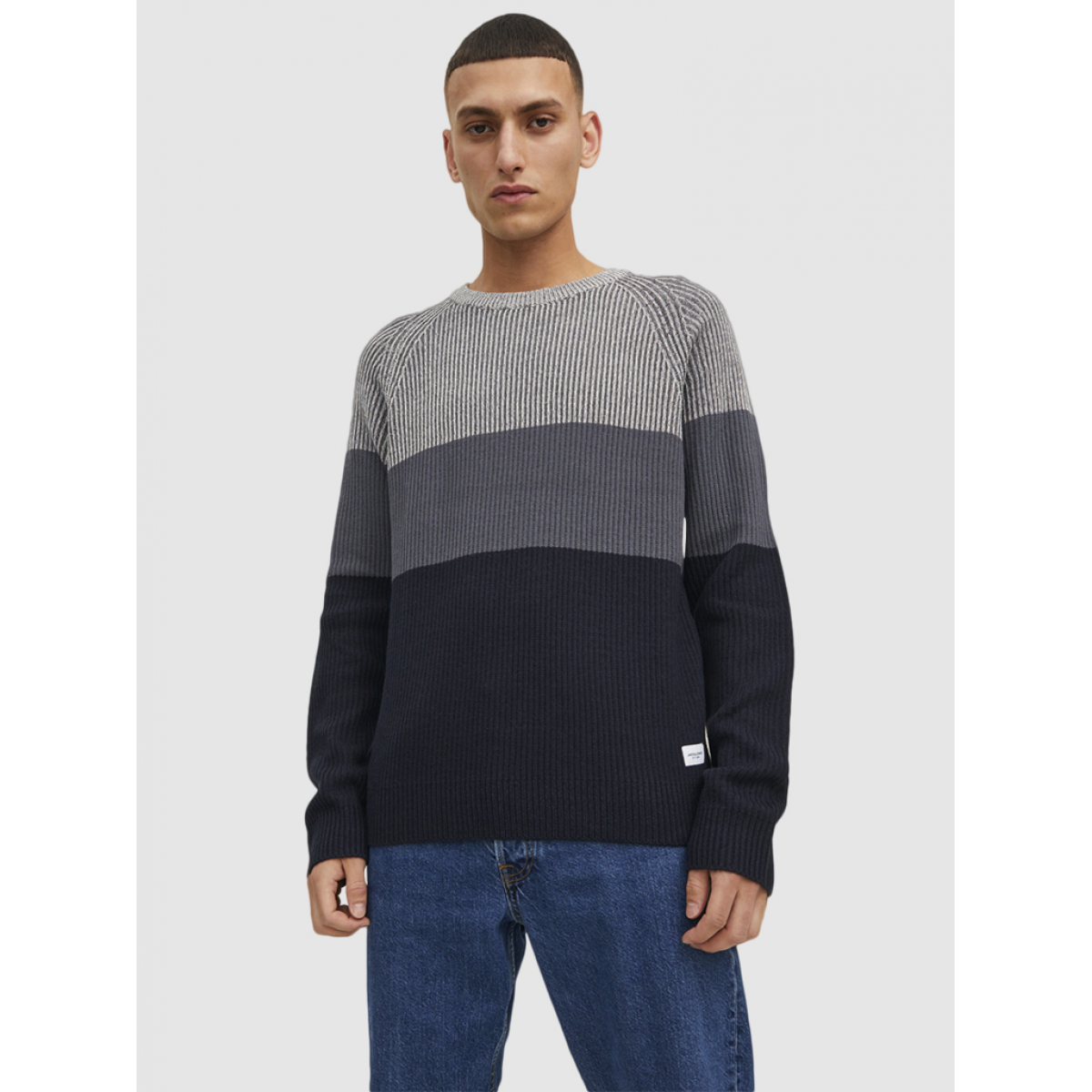 Malhas Homem Jack & Jones Azul Marinho - 12220815.38 - Mellmak