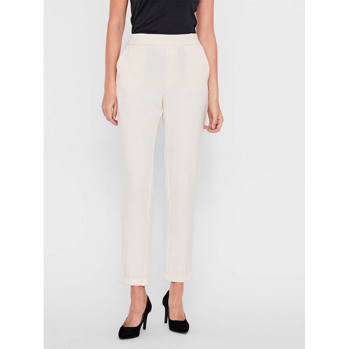Pants Woman Beige Vero Moda - 10225280 - 10225280.36 | Mellmak