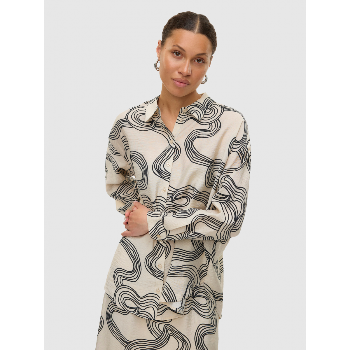 Shirt Woman Vero Moda Beige - 10340694.36 - Mellmak