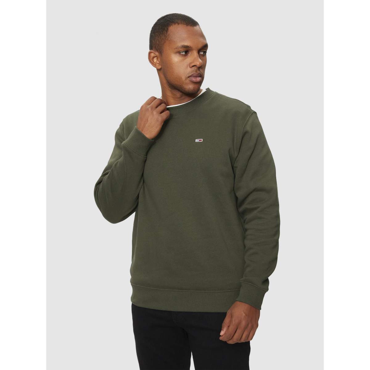 Jumper Man Tommy Jeans Green - DM0DM20741.5 - Mellmak