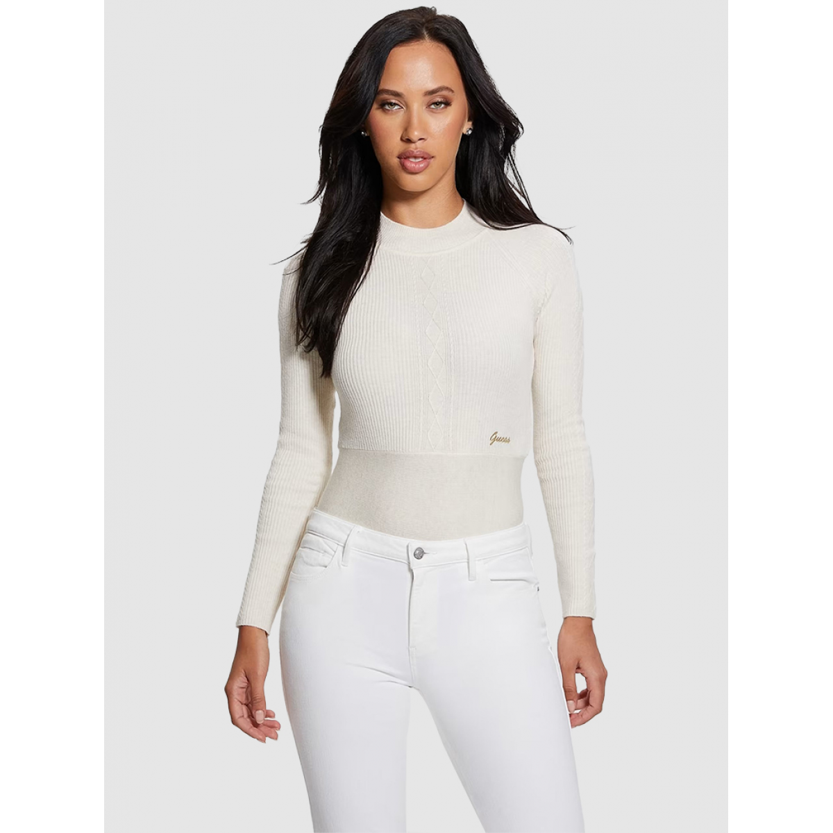 Camisolas Mulher Guess Bege - W3BR41Z3940.36 - Mellmak