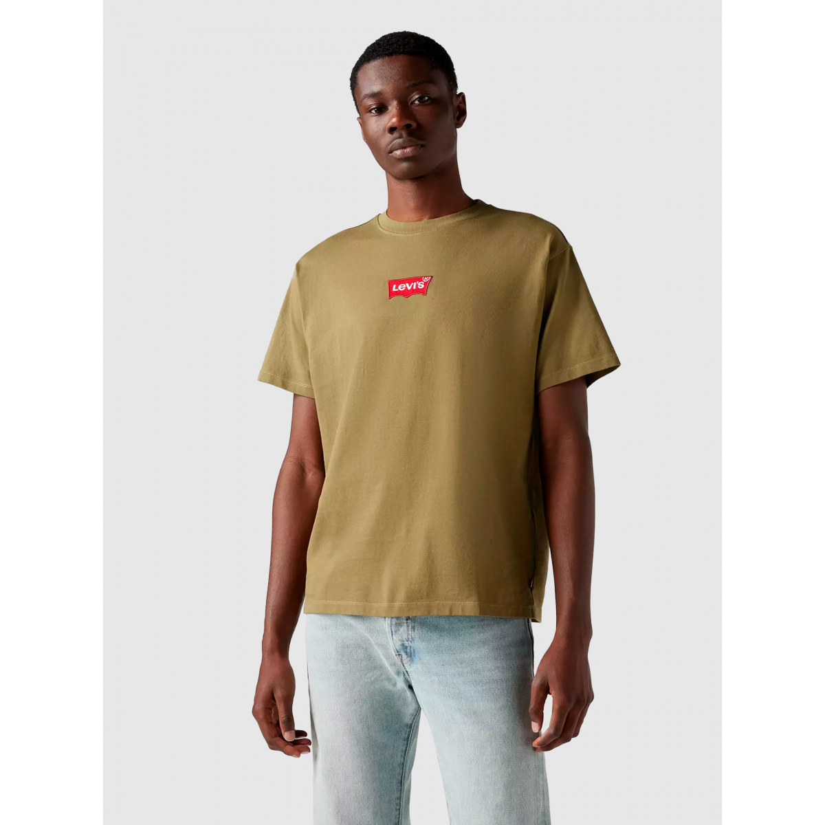 T-Shirt Man Levis Green - 0008C0007.5 - Mellmak