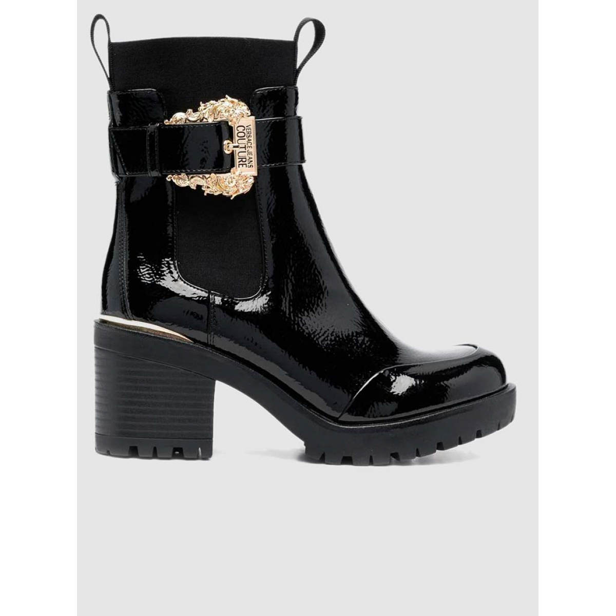 Bota Mulher Mia Versace Preto - 73VA3S93.2 - Mellmak