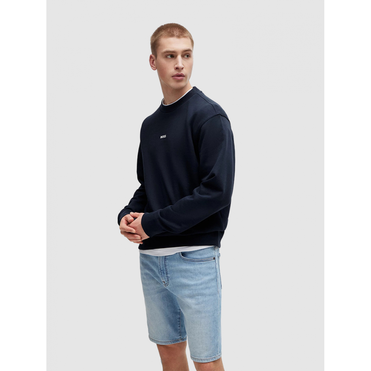 Jumper Man Boss Dark blue - 50514541.68 - Mellmak