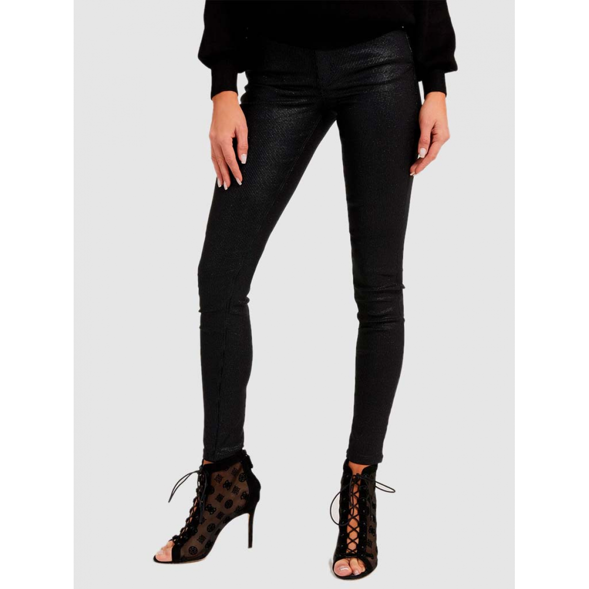 Pants Woman Black Guess - W1Ba46We651 - W1BA46WE651.2 | Mellmak